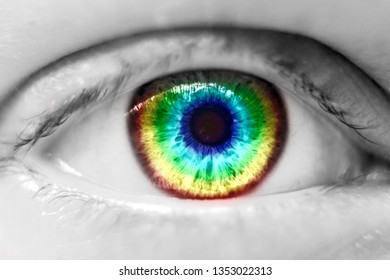 Brazil Flag Human Eye Colors Brazilian Stock Photo 173482943 | Shutterstock