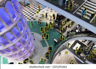 Human Recognition Human Detect Deep Learning Stock Photo 1321291661 ...
