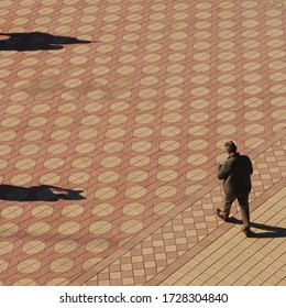 Human Shadows On Patterned Floor Stock Photo 1728304840 | Shutterstock