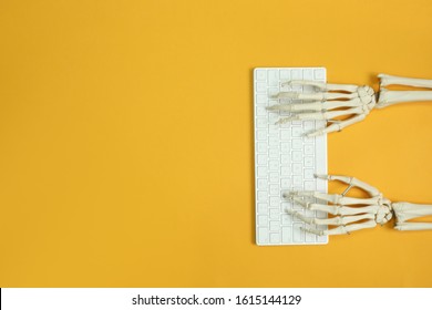 368 Skeleton using computer Images, Stock Photos & Vectors | Shutterstock