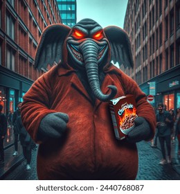 Hyper Realistic 3d Image Evil Melvin AI-generated image 2440767957 ...