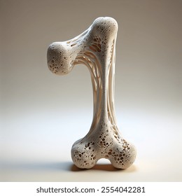 「Alphabet Shaped Human Bone」のAI生成画像、2547212975 | Shutterstock