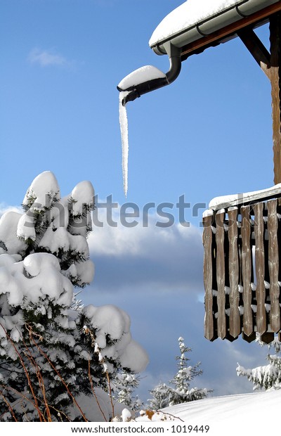 Ice Balcony Stock Photo 1019449 | Shutterstock