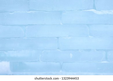 Ice Brick Wall Texture Using Background Stock Photo 1323944453 ...