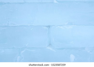 Ice Brick Wall Texture Using Background Stock Photo 1523587259 ...