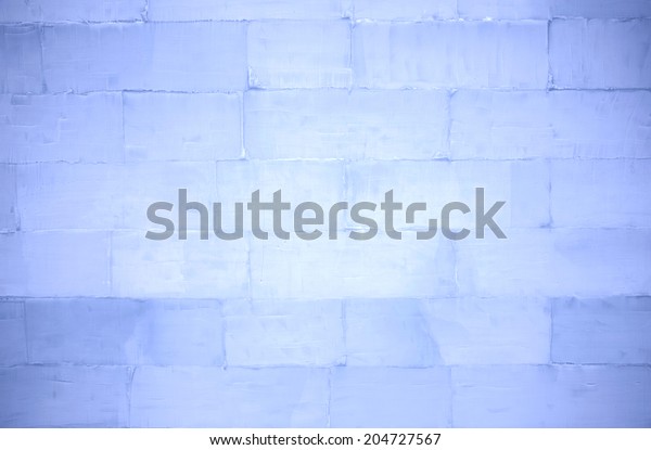 Ice Brick Wall Texture Using Background Stock Photo 204727567 ...