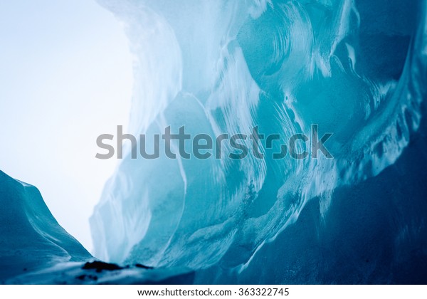 Ice Cave Texture Stock Photo (Edit Now) 363322745