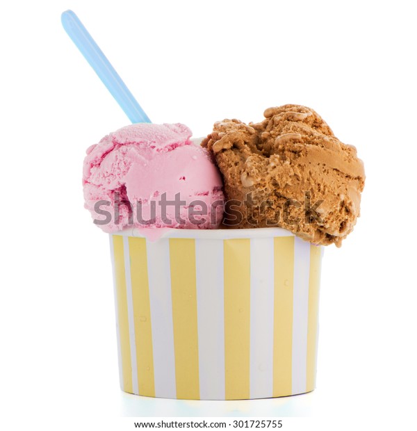 Ice Cream Scoop Paper Cup On Stock Photo 301725755 | Shutterstock