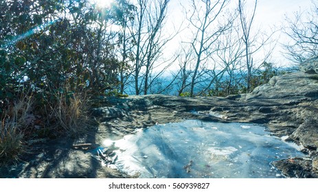 Ice Patch On Rocks Stock Photo 560939827 | Shutterstock