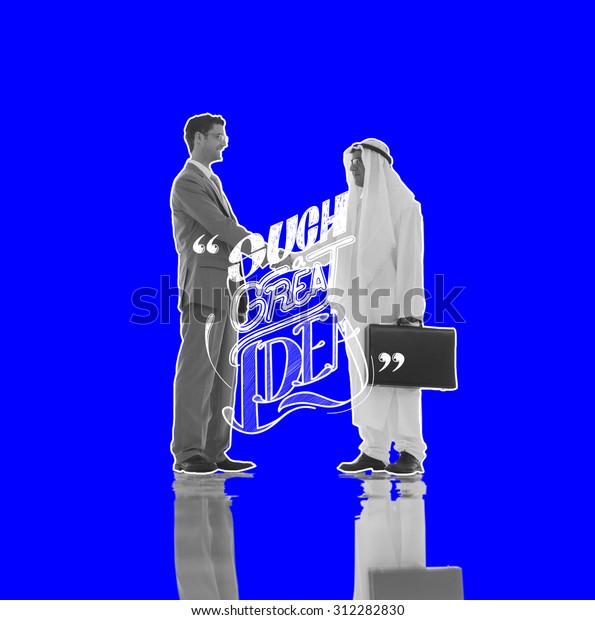 Idea Complement Brilliant Teamwork Motivation Concept Stock Photo ...