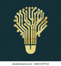 Ideation Program Logo 2d Ligth Bulb AI-generated image 2465159803 ...