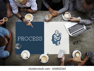 Illustration Process Planning Development Stock Photo 656832565 ...