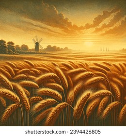 Cartoon Artistic Image Summer Morning Light AI-generated image ...