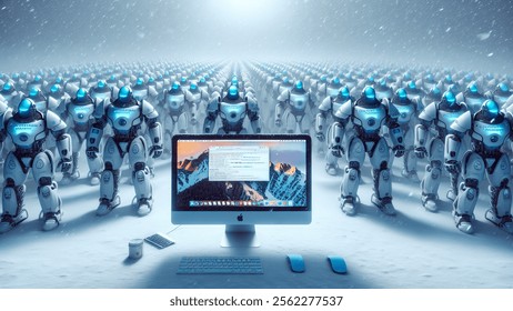Imac Web Browser Open Front Huge AI-generated image 2562277777 ...