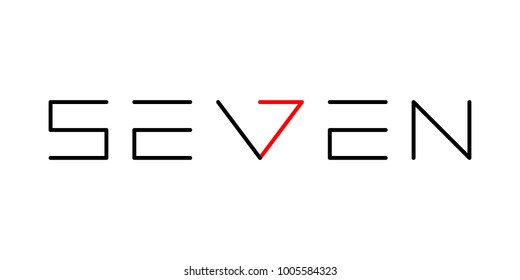 Line 7 Logo Vector (.EPS) Free Download