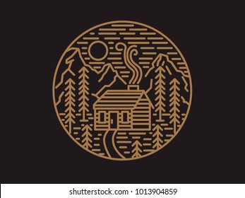 Lodge Logo Vectors Free Download