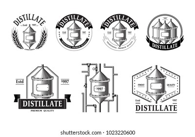 Distillery Logo Vectors Free Download