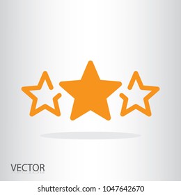 3-Star Logo Vectors Free Download