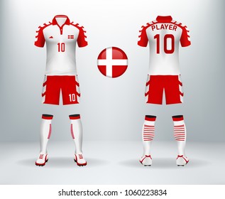 Denmark football team Logo Vector (.EPS) Free Download