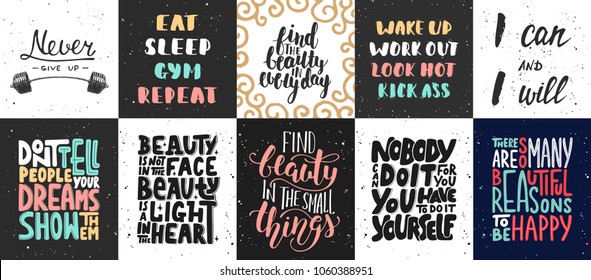 Motivational Quote Logo Vector (.EPS) Free Download