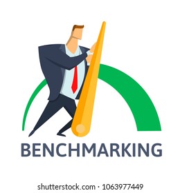 Benchmark Logo Vector (.AI) Free Download