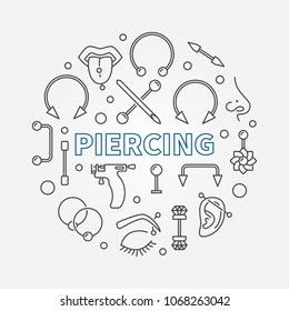 body piercing Logo Vector (.CDR) Free Download