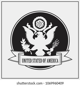 United States of America Embassy Logo Vector (.EPS) Free Download