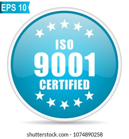 ISO 9001 Certified Logo Vector (.EPS) Free Download