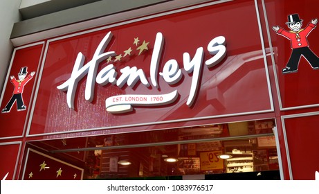 Hamleys Toy shop London Logo Vector (.EPS) Free Download