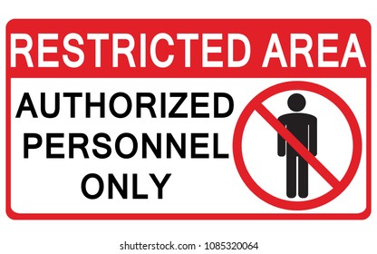 Authorised Personnel Only Logo Vector (.PDF) Free Download