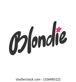 Blondie Logo Vector (.CDR) Free Download