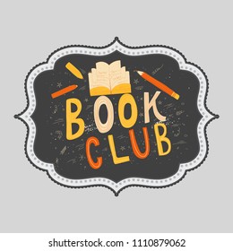 The Book Club Logo Vector (.EPS) Free Download