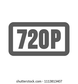 720p hd Logo Vector (.EPS) Free Download