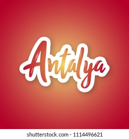 Antalya Logo
