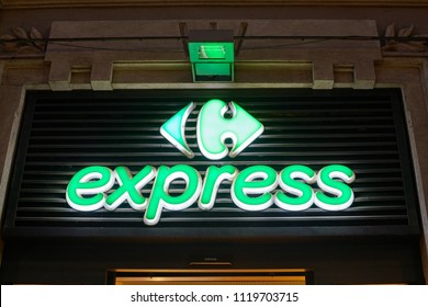 Carrefour Express Logo Vector (.EPS) Free Download