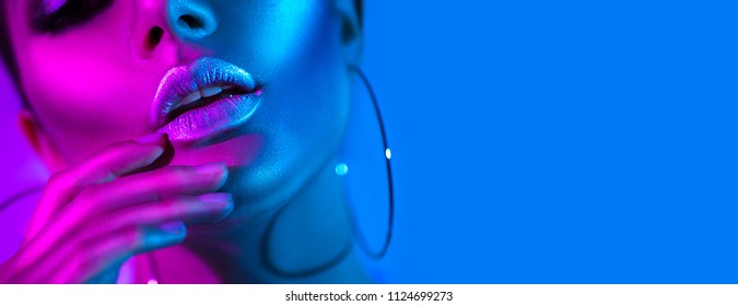 Neon Face HD wallpaper download