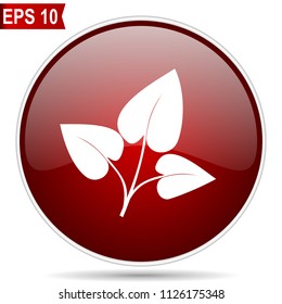 Red Button Logo Vector (.EPS) Free Download