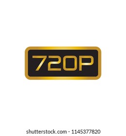 720p hd Logo Vector (.EPS) Free Download