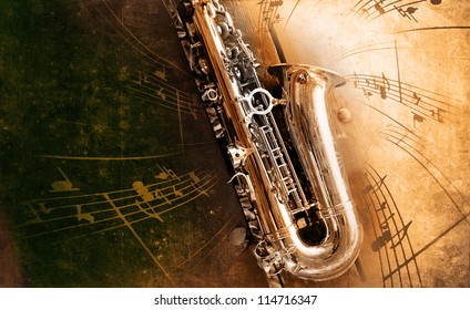 Cool Saxophone 2K wallpaper download