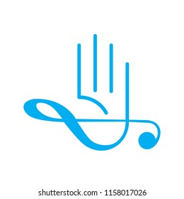 Relax Music Logo Vector (.EPS) Free Download