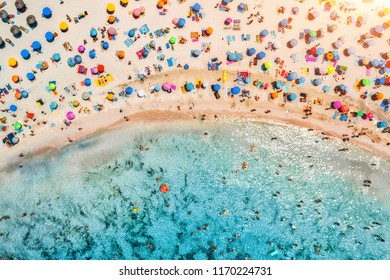 Beautiful Beach With Colored Sand 2K wallpaper download