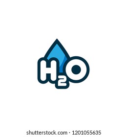 h2o Logo Vector (.EPS) Free Download