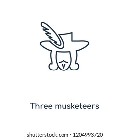 3 Musketeers Logo Vector (.AI) Free Download