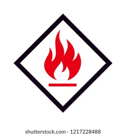 Inflammable Logo