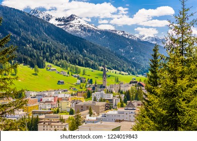 Davos, Switzerland 2K wallpaper download
