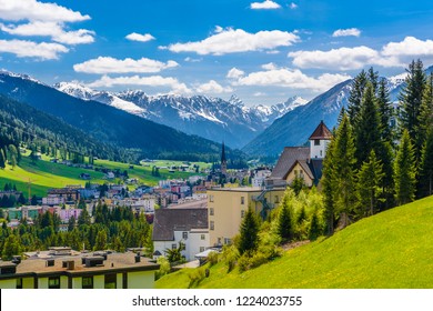 Davos, Switzerland 2K wallpaper download