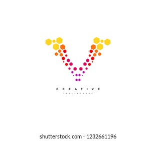 Channel [V] Logo Vector (.EPS) Free Download