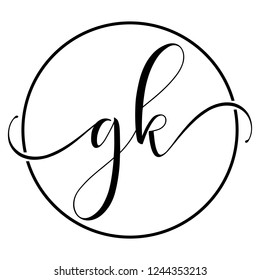 GK Logo Vector (.EPS) Free Download