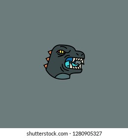 Godzilla Logo Vector (.EPS) Free Download