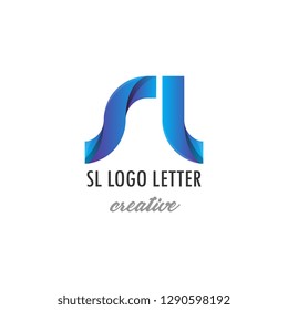 S L Letter Logo Vector (.AI) Free Download